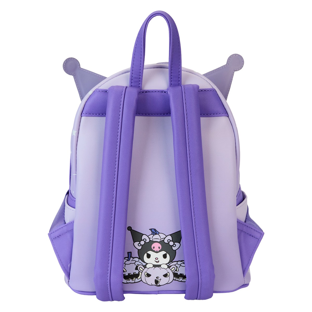 mini purple backpack