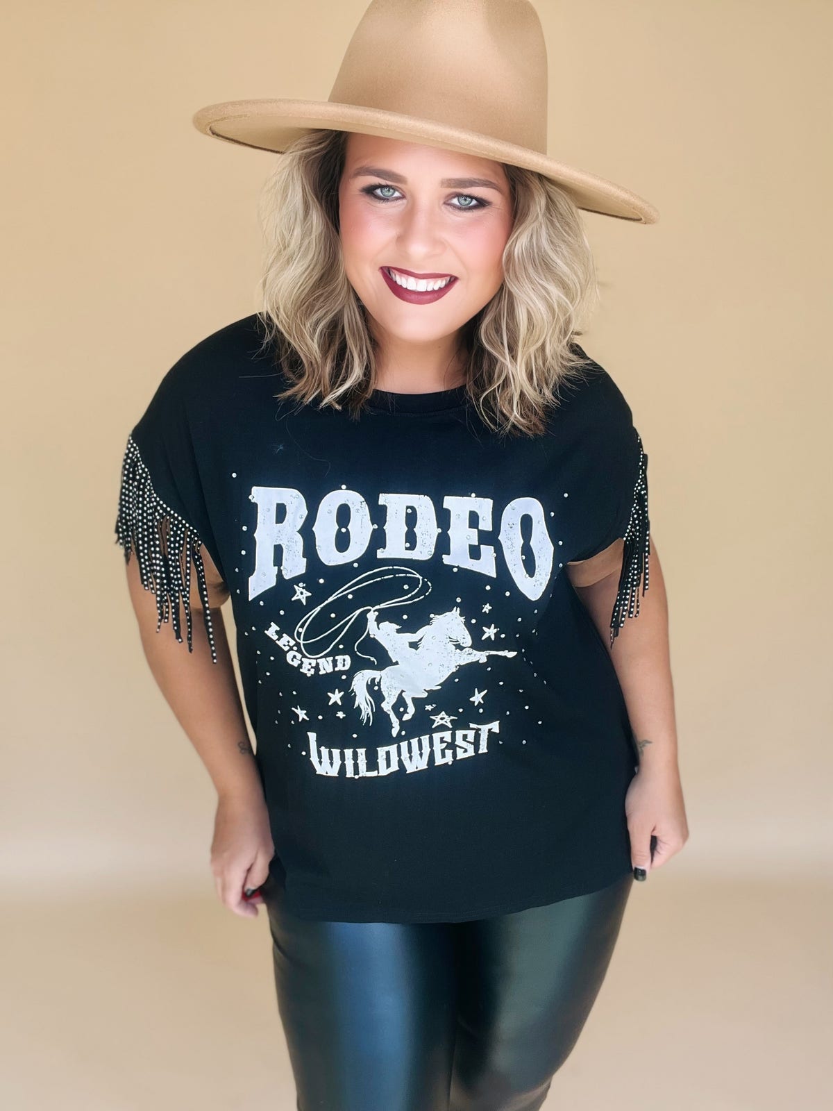 Legendary Rodeo Top - Black *Final Sale*