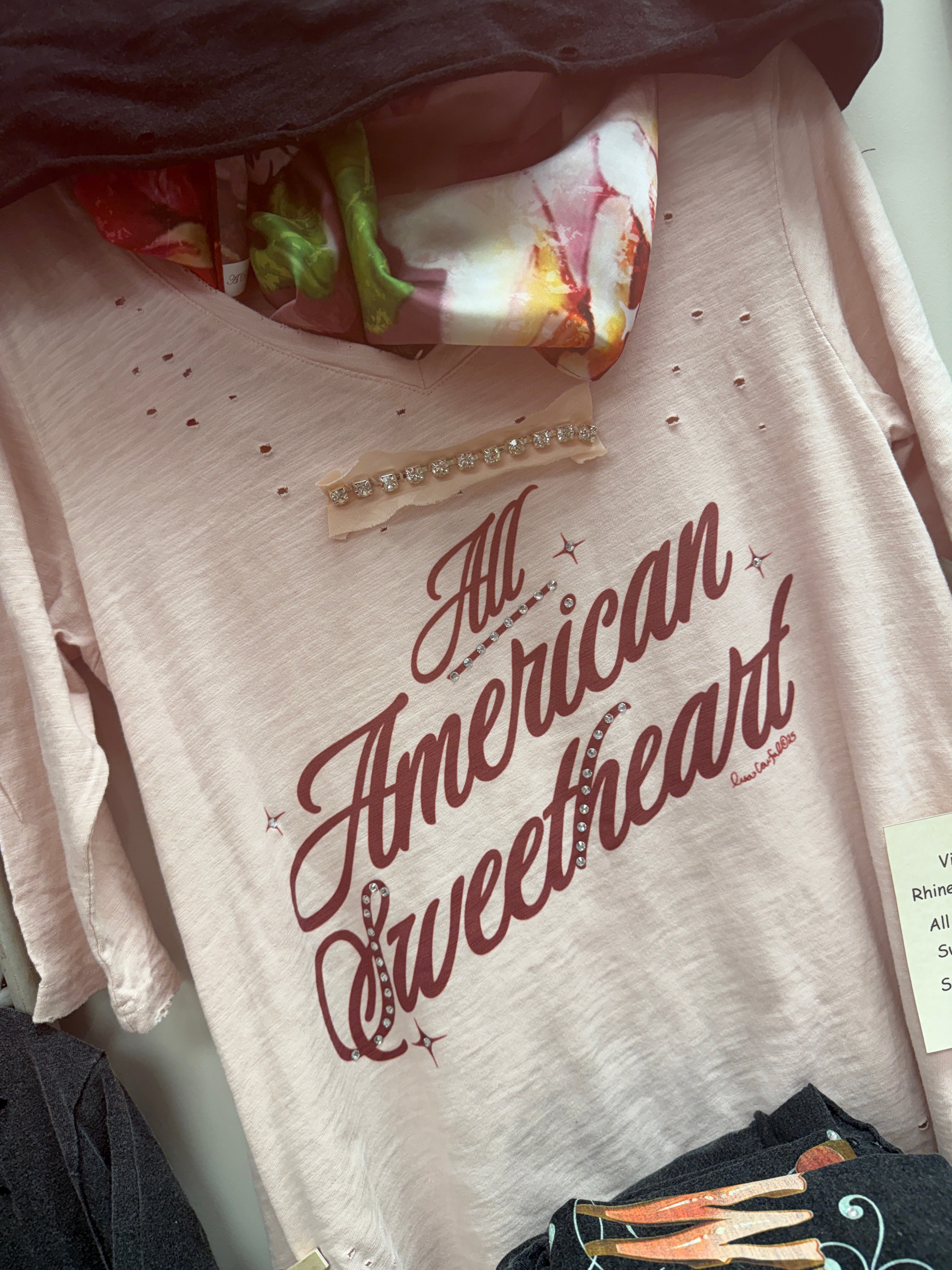 A Rare Bird- All American Sweetheart Rag Tee