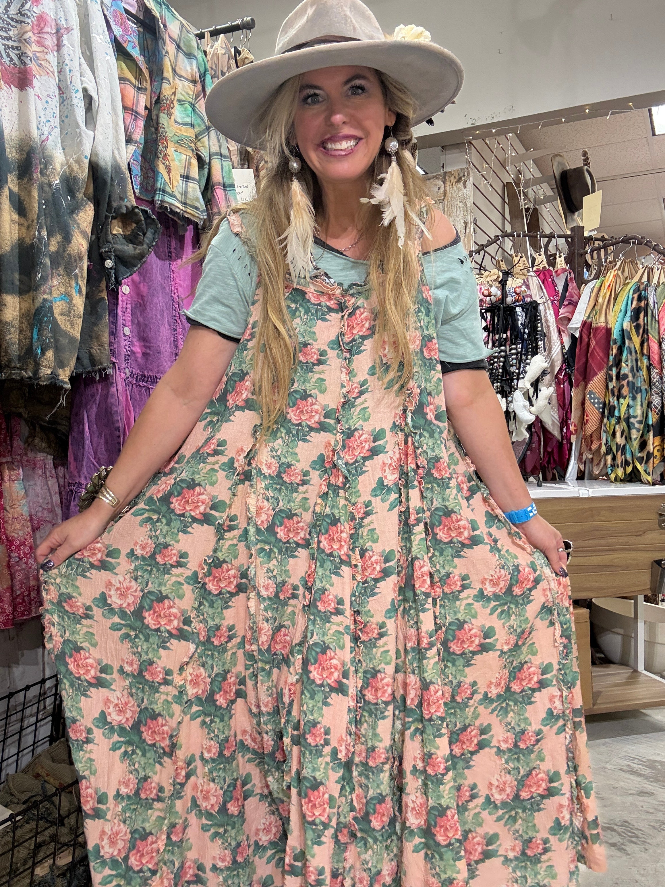 Product: SALE A Rare Rose Garden Dress- *Final Sale*