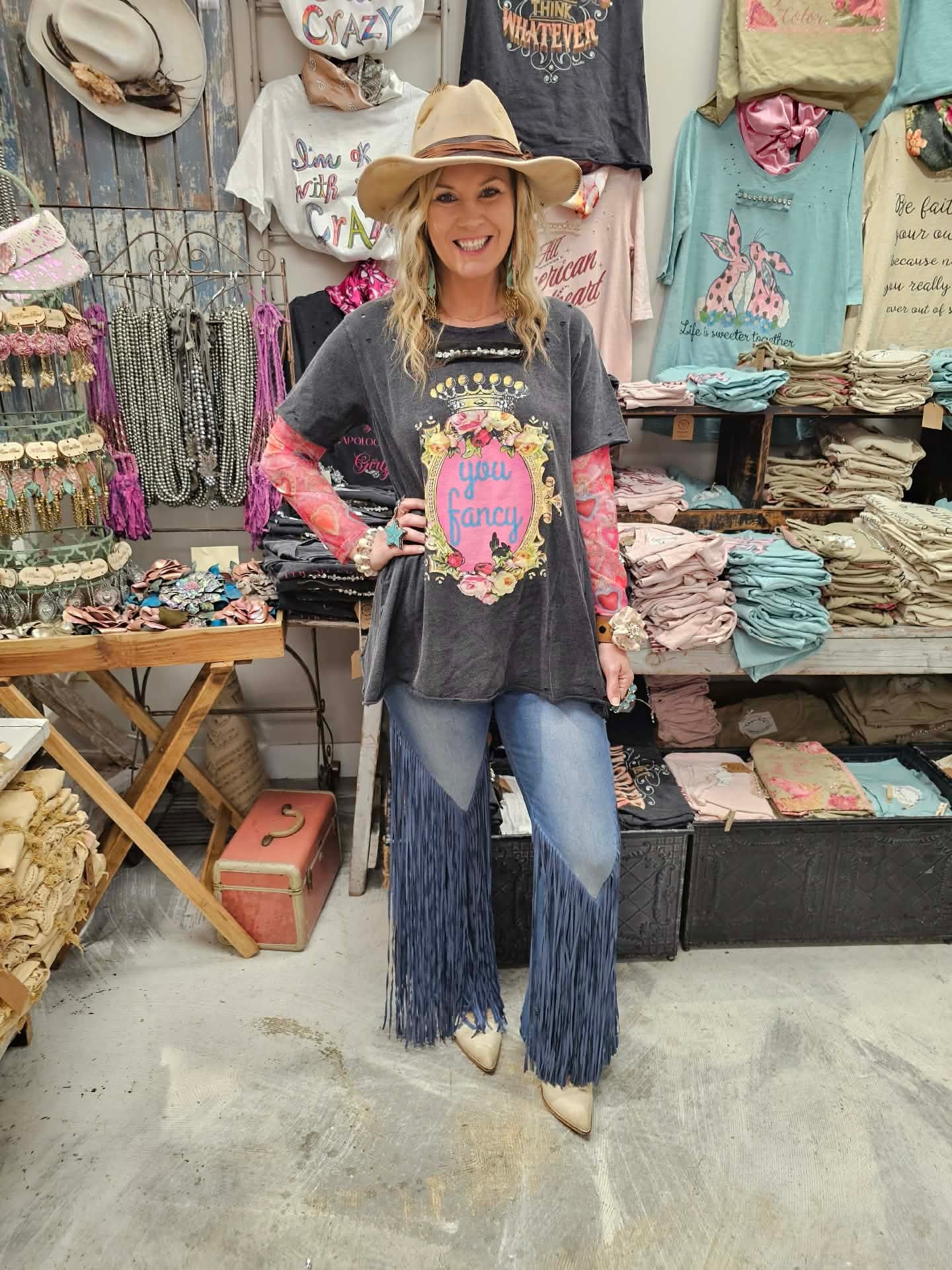 Product: A Rare Bird- You Fancy Rag Tee