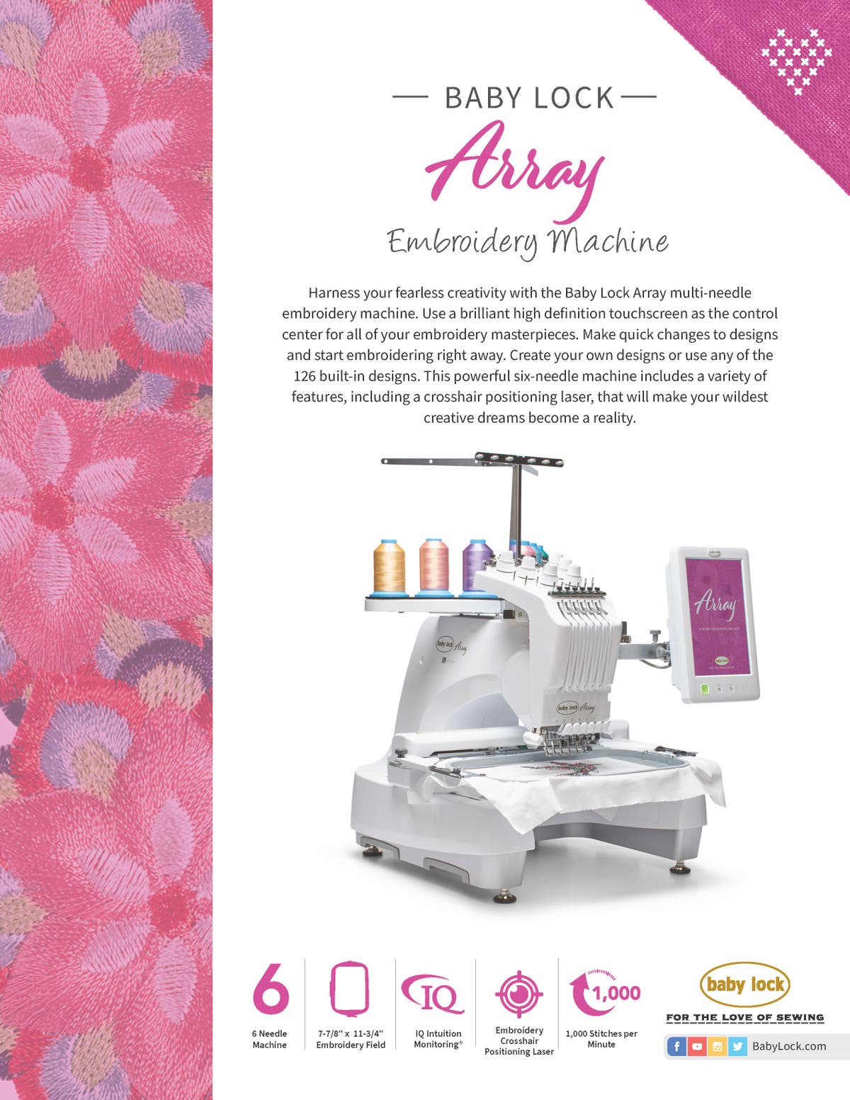 Gloria Horn Sewing Studio | Family Owned Authorized Baby Lock Sewing Quilting Embroidery Machine ...