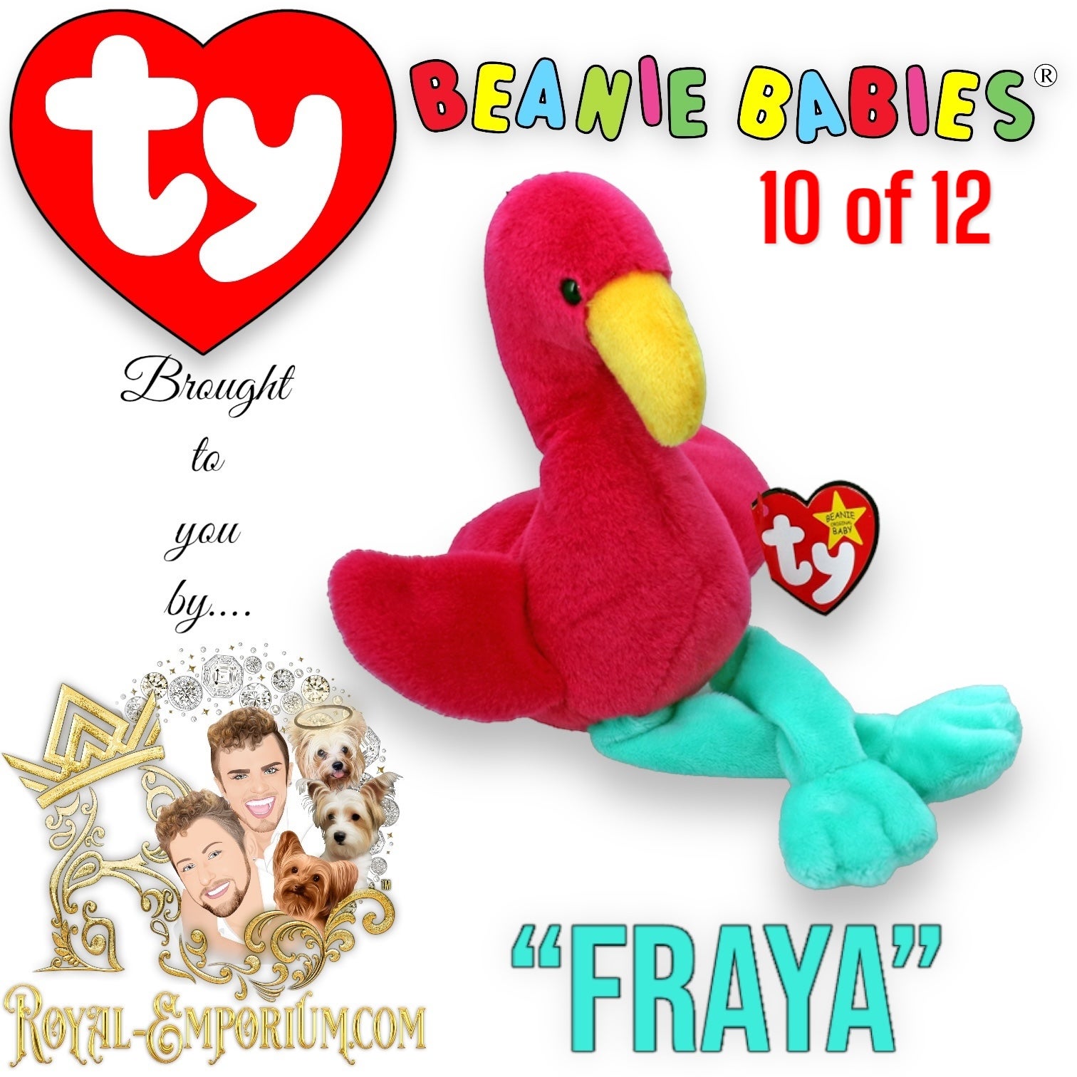 Royal Emporium: Online Boutique! 6 New Ty Limited Edition Beanie Babies ...