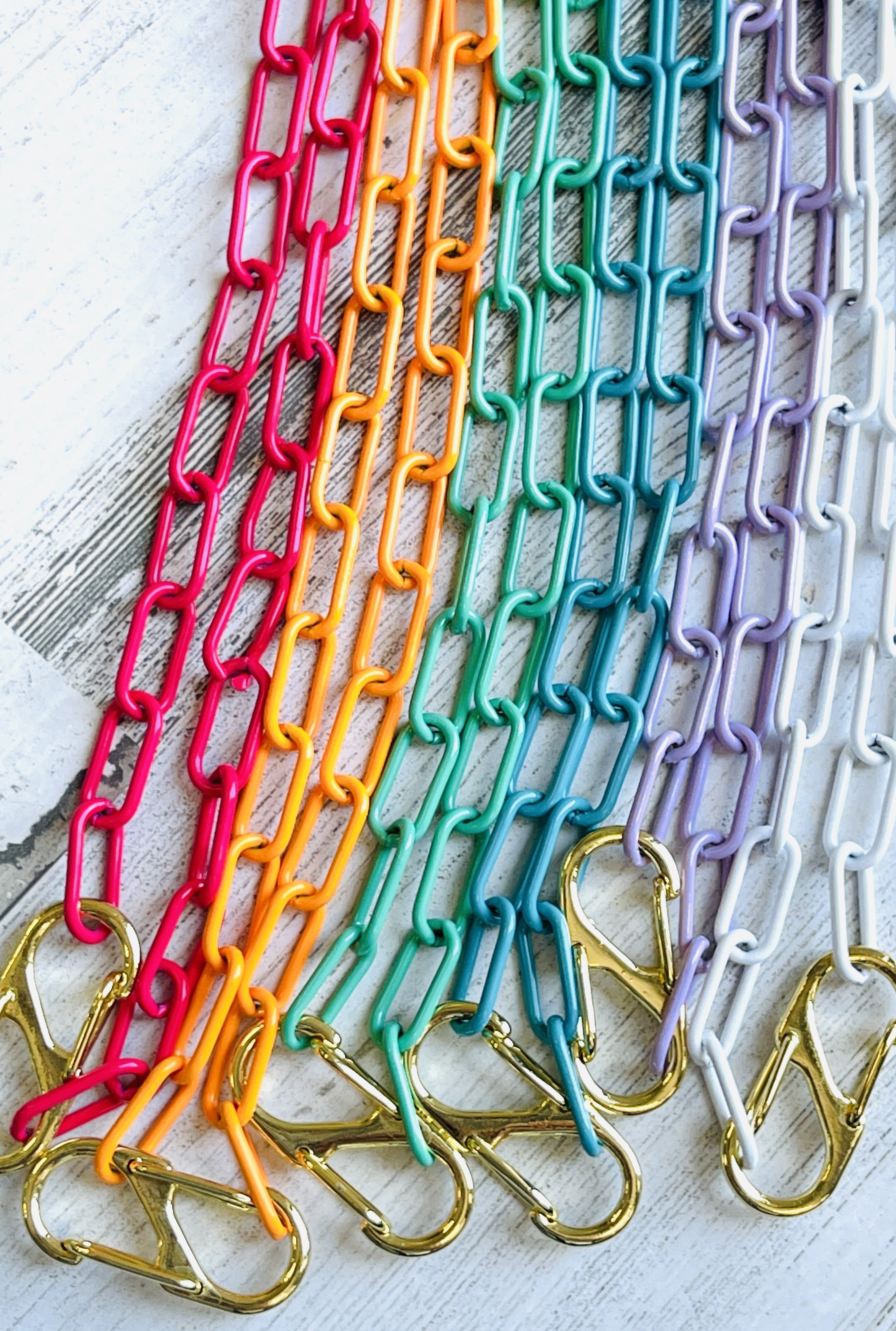 "18\" Gold Enamel Clip Chain by Bead Landing™ | Michaels®" | Bead ...