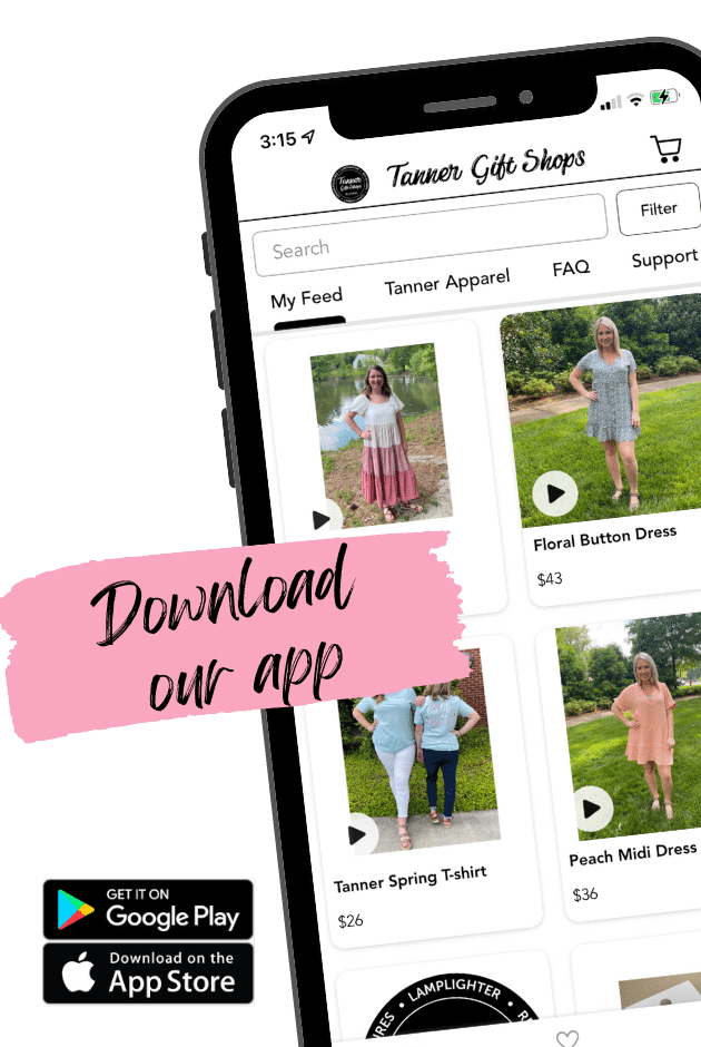 Tanner Gift Shops | Gifts, Clothing and Comfort Items