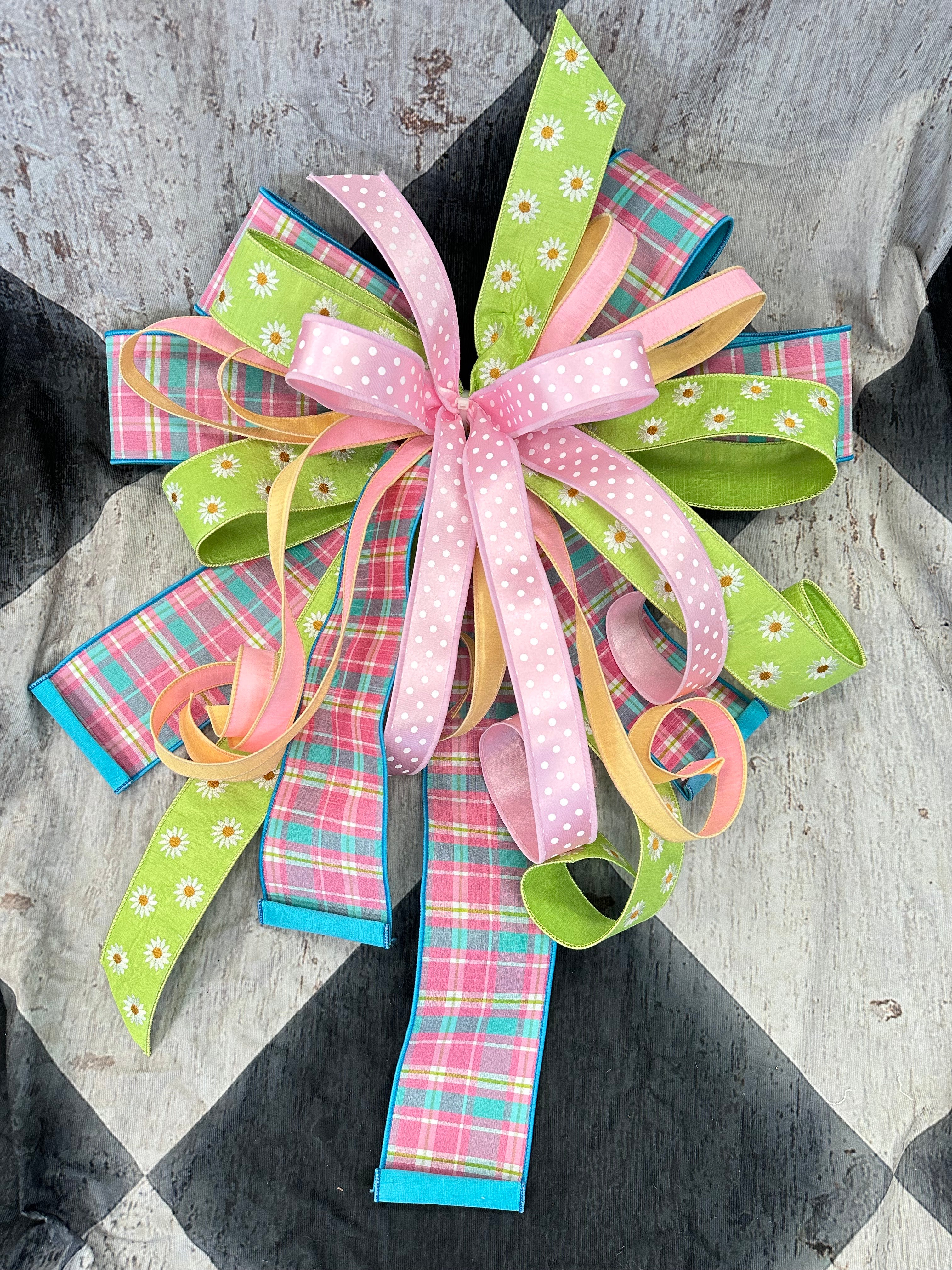 Product: Spring Plaid Bow